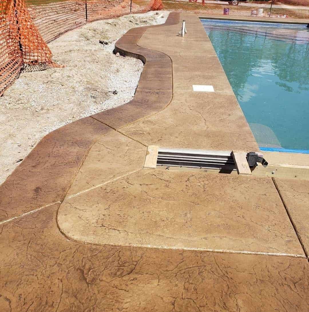 Pros and cons of a concrete pool deck!